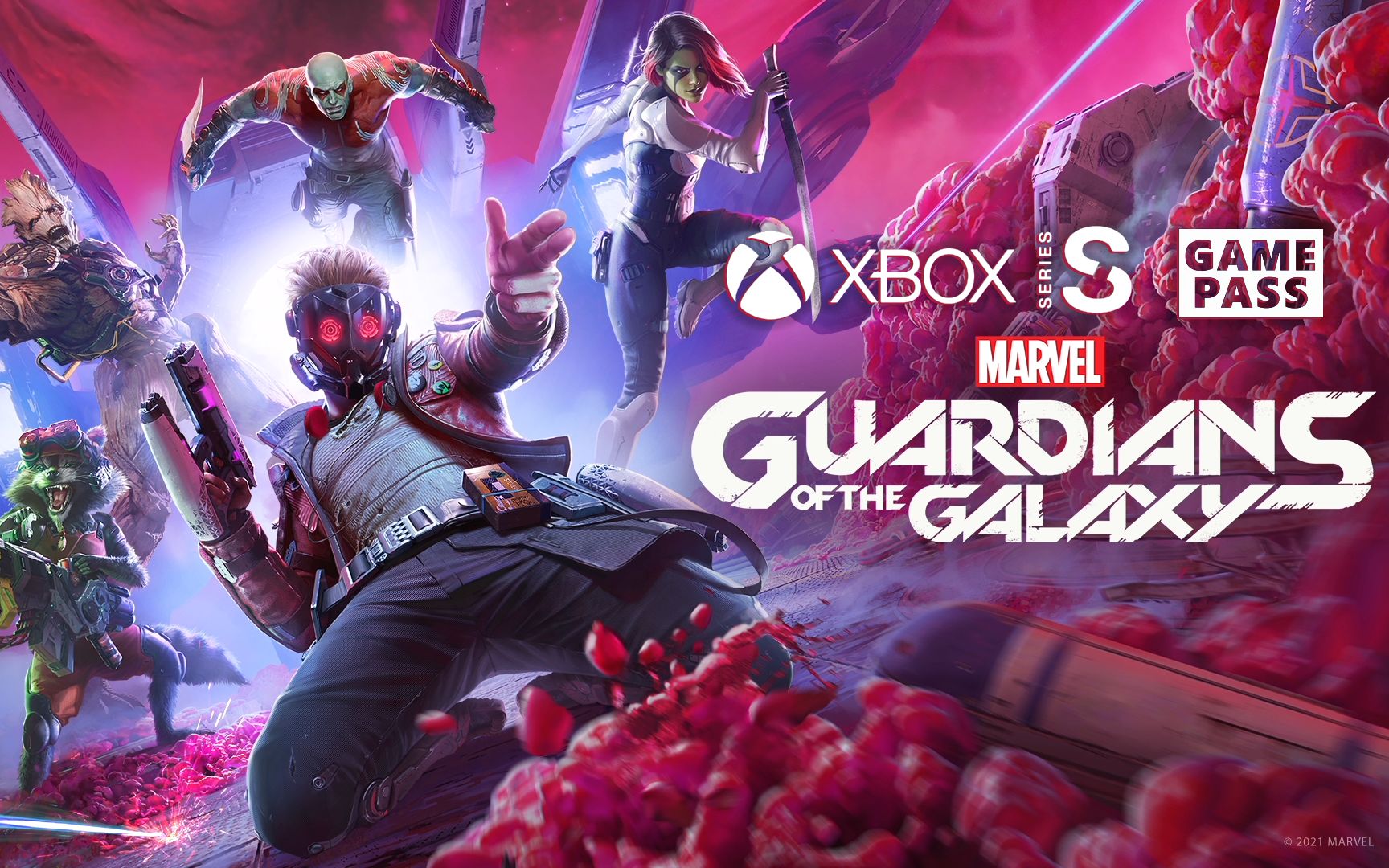 【XSS 60帧】《漫威银河护卫队》XGP新增 | 上手体验，银河护卫队欢乐多_单机游戏热门视频