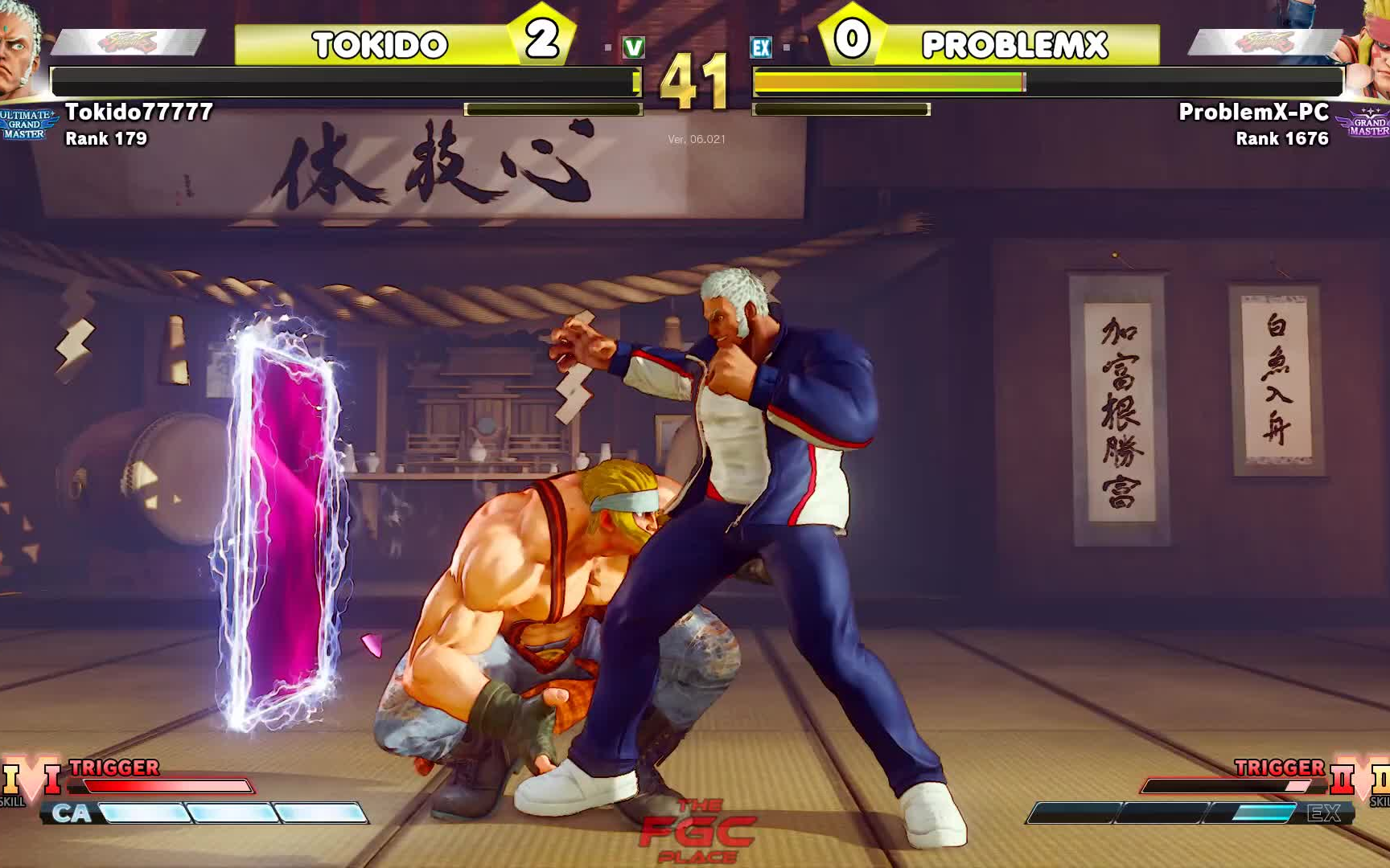 街霸5【红牛杯前哨战】Problem X (阿里克斯) vs TOKIDO (尤里安)_哔哩哔哩_bilibili