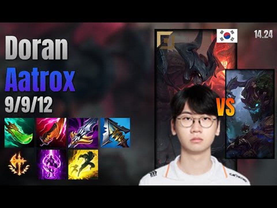 【Doran 剑魔vs大树】韩服王者局ob-LOLREC-LOLREC-哔哩哔哩视频
