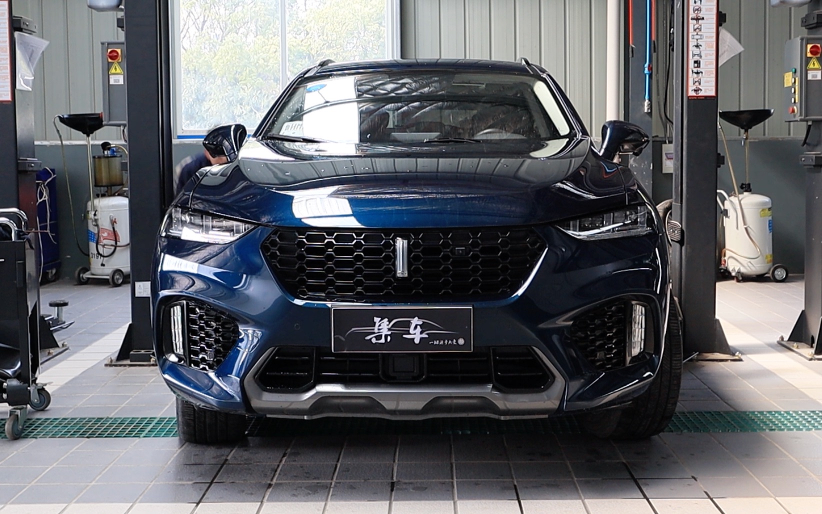 【集车】魏派VV7升级款底盘讲解_哔哩哔哩_bilibili