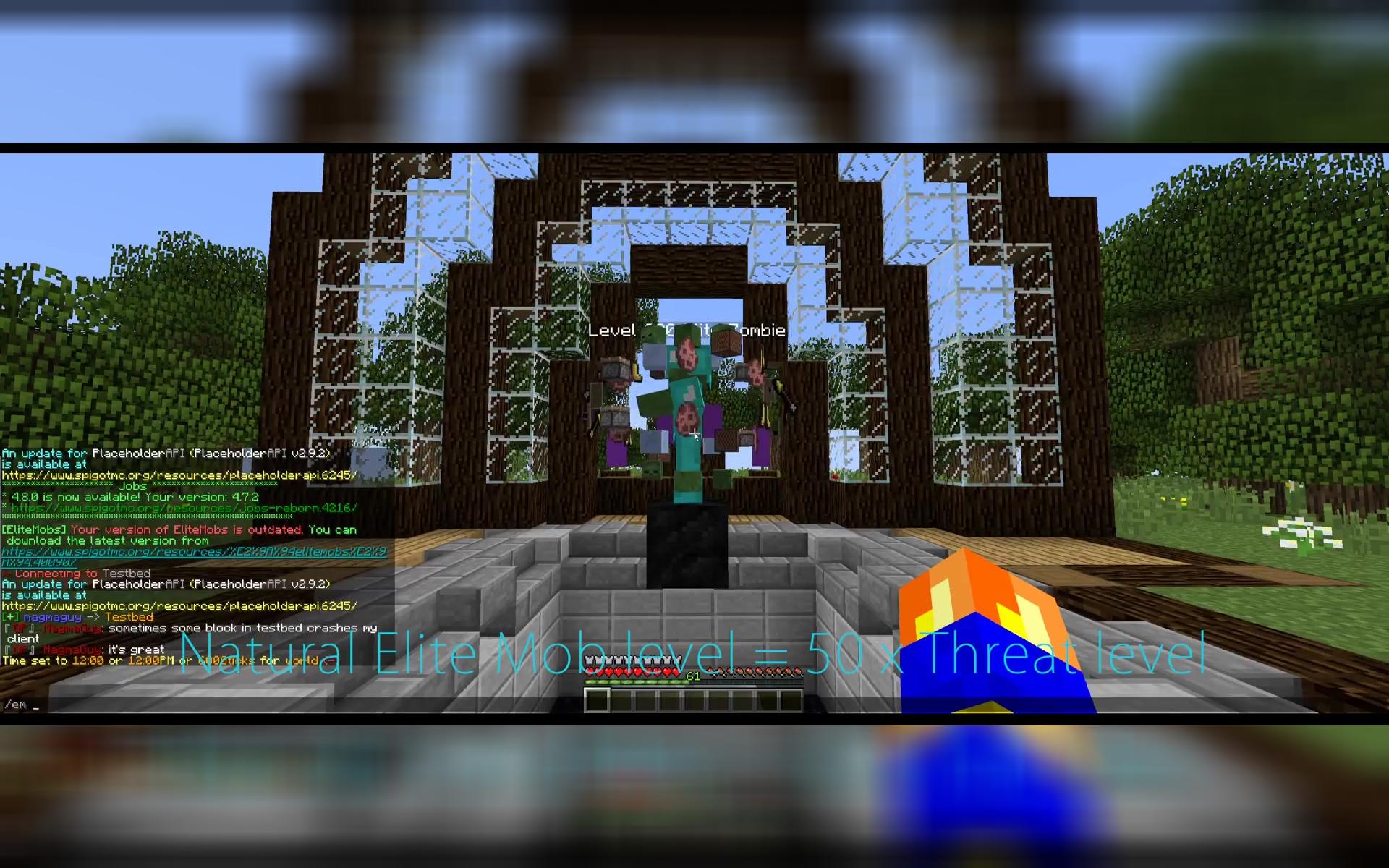 [Minecraft插件]Elitemobs插件介绍_哔哩哔哩_bilibili