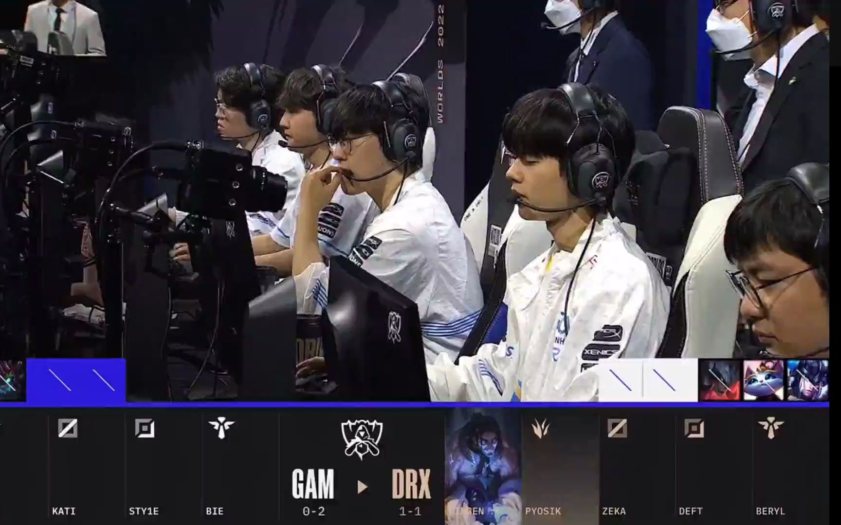 S12 全球总决赛小组赛 GAM vs DRX_电子竞技热门视频