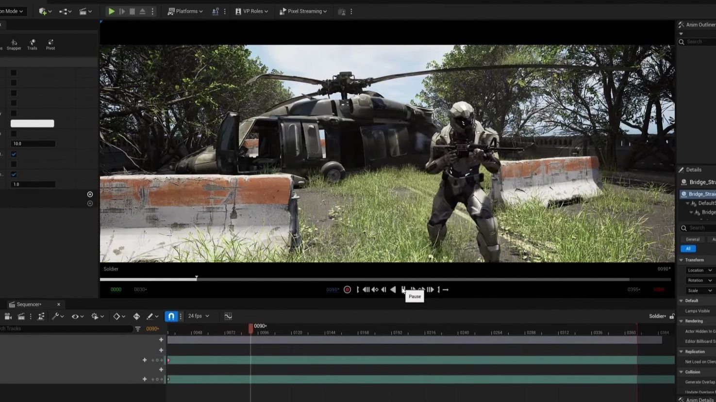 【UE5】如何制作虚幻电影中的过场动画！-吃瓜大魔王_-吃瓜大魔王_-哔哩哔哩视频