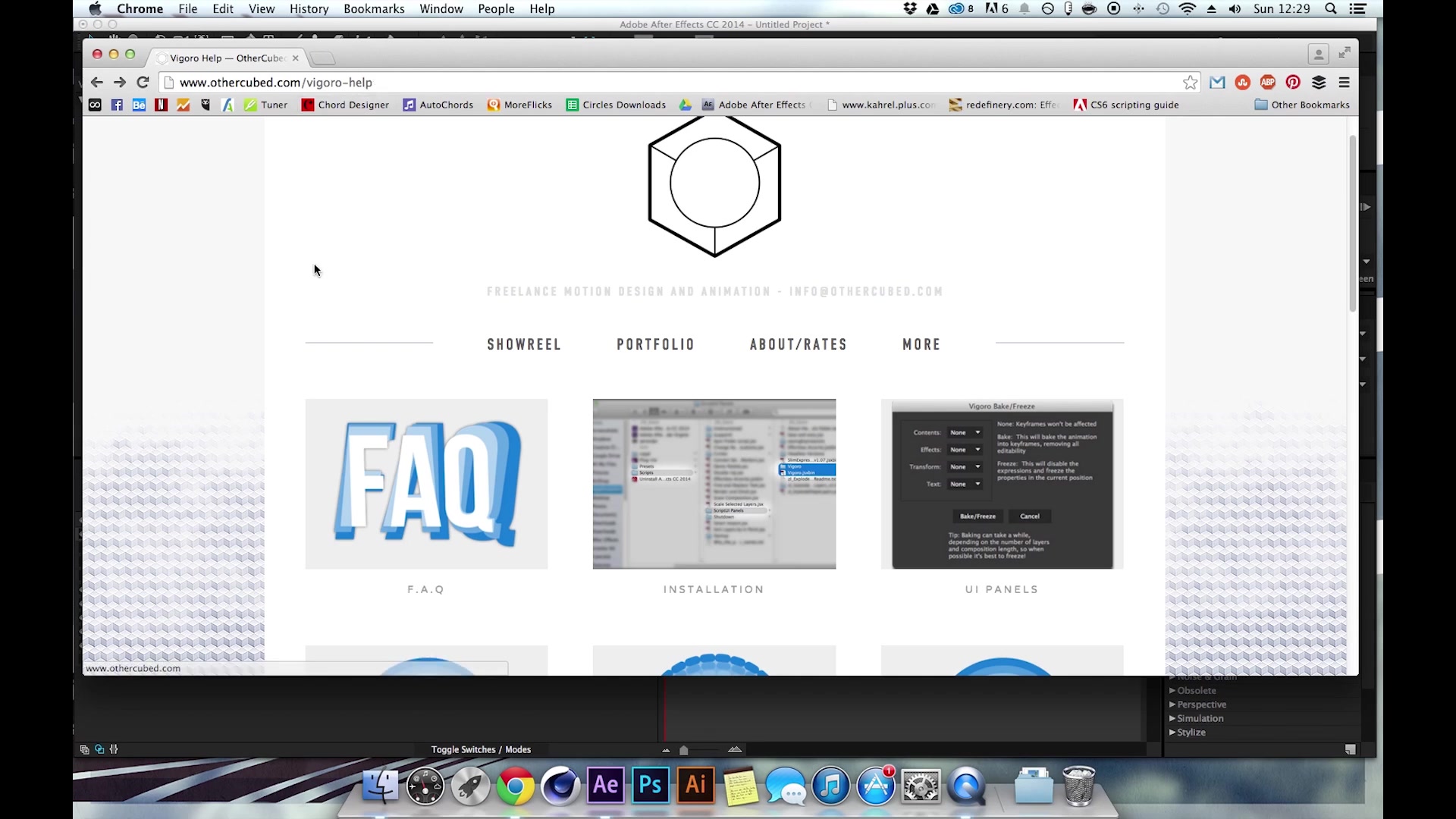 AE脚本-图形延迟偏移调整关键帧设置MG动画制作脚本AEscripts Vigoro v1.06 + 使用教程_哔哩哔哩_bilibili