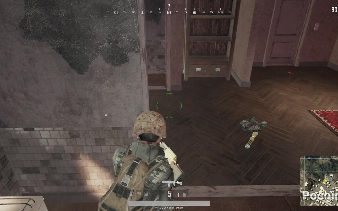 【17shou】绝地求生 P城霸主17兽 1V4攻房教科书 （结尾装B失败）