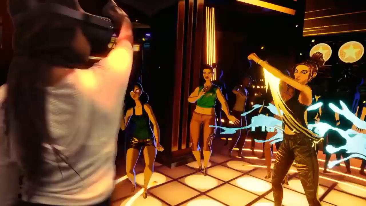 《虚拟舞蹈中心》（Dance Central）Oculus Quest VR游戏_哔哩哔哩_bilibili