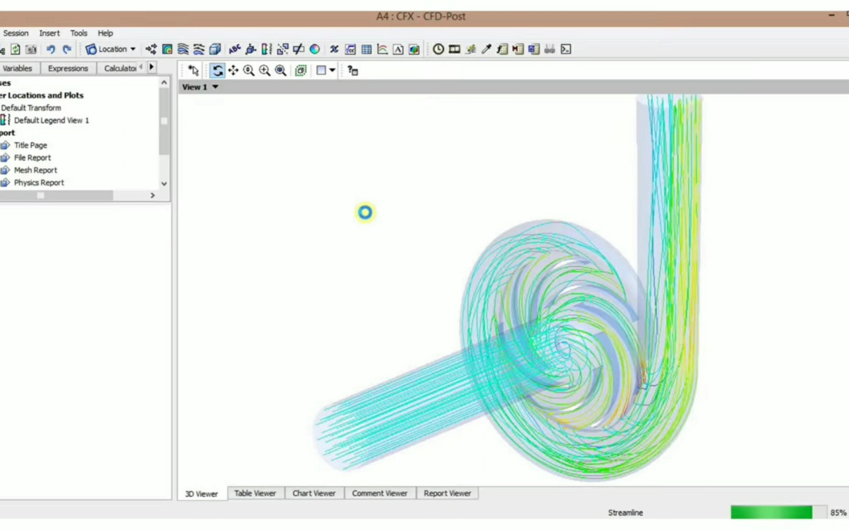 ANSYS CFX centrifugal pump tutorial 离心泵流体分析_哔哩哔哩_bilibili