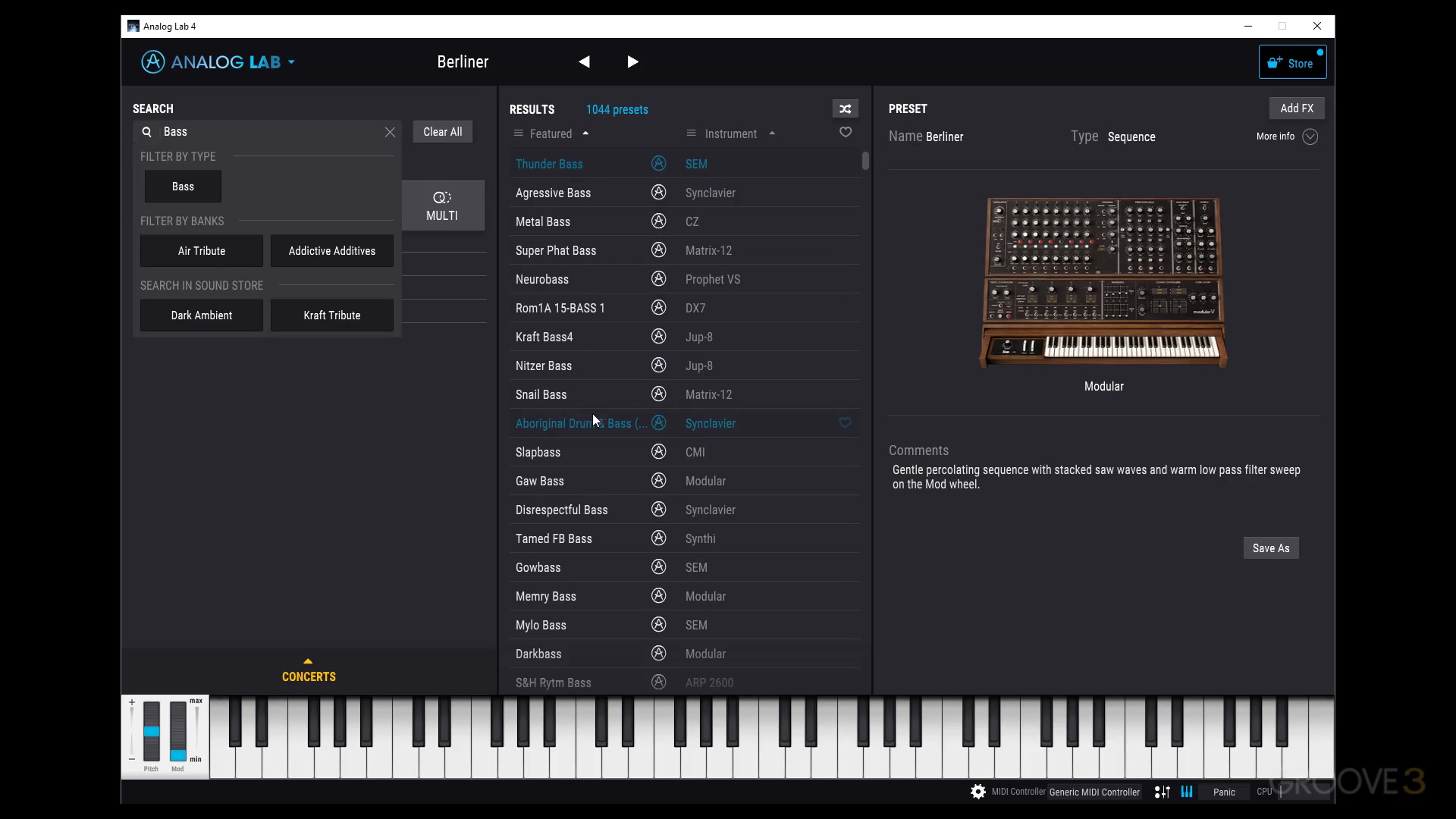 Arturia Analog Lab 4教程_哔哩哔哩_bilibili