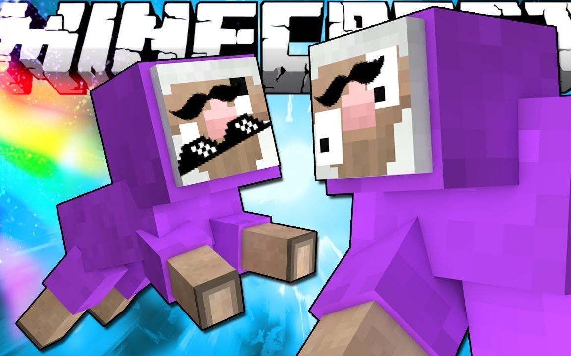 [ExplodingTNT]如果紫屎羊有孩子 - Minecraft短片_哔哩哔哩_bilibili