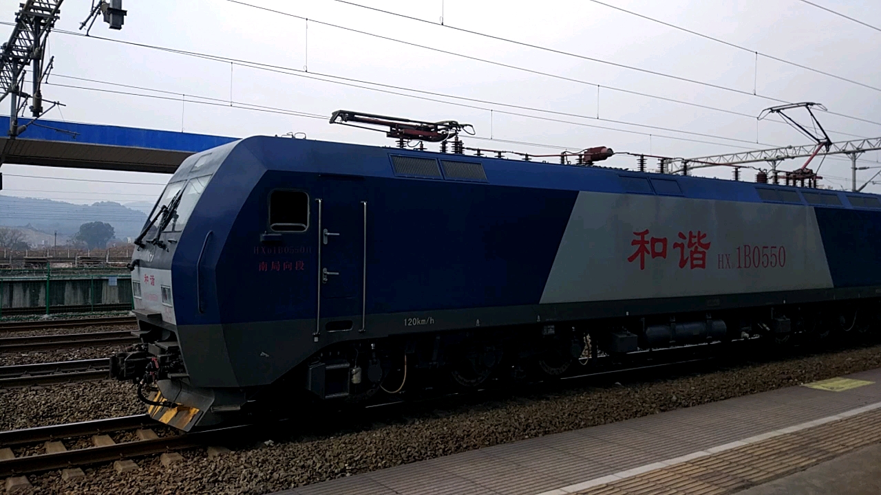 【回送翻新25G】来自HXD1B 9600kw的音阶与暴力加速_哔哩哔哩_bilibili