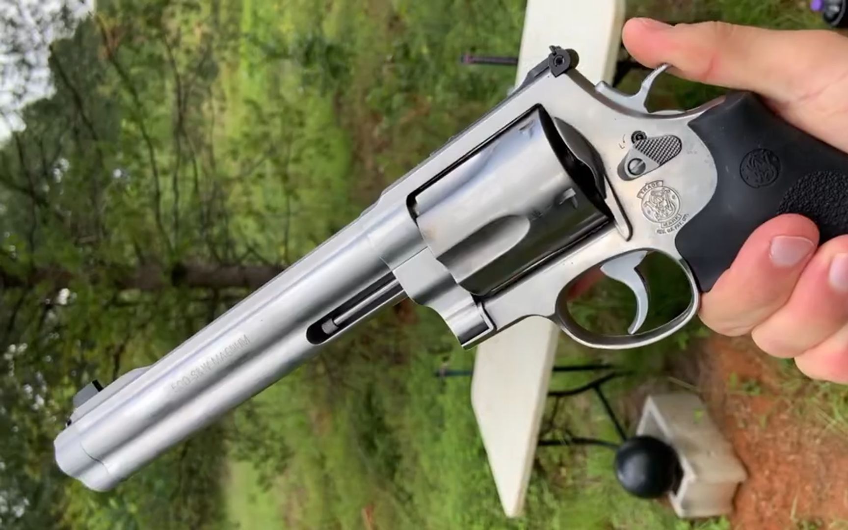 史密斯威森M500转轮手枪3D工作原理展示