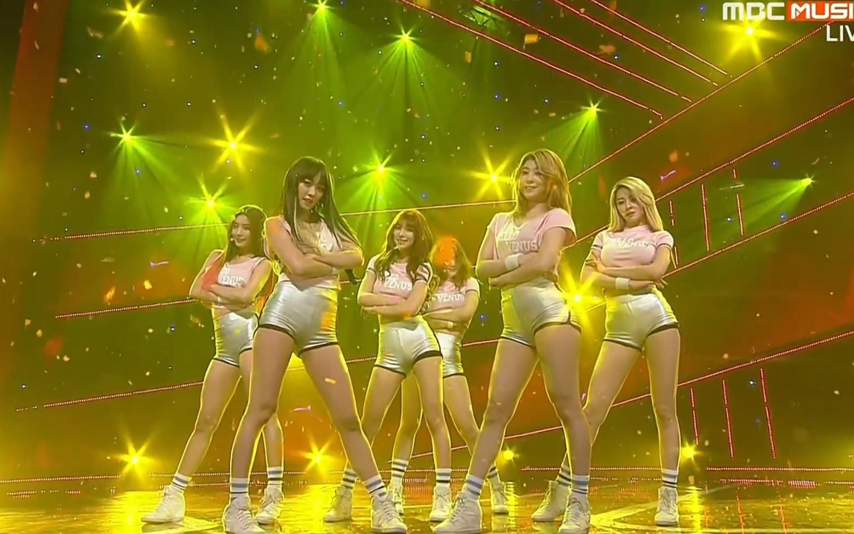 【4k超清live】hello Venus 《sticky sticky》（《黏黏糊糊）20141214人气歌谣-祗翩-Tara-哔哩哔哩视频