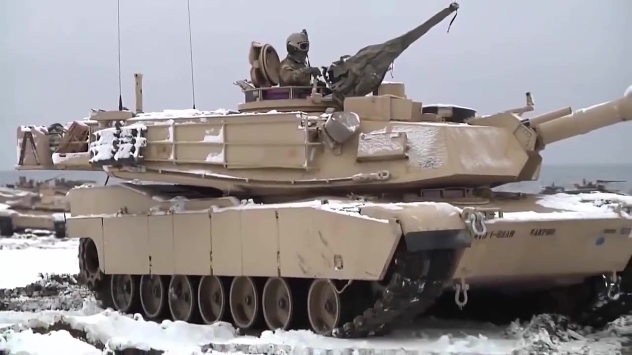 M1A2坦克火力展示_哔哩哔哩_bilibili