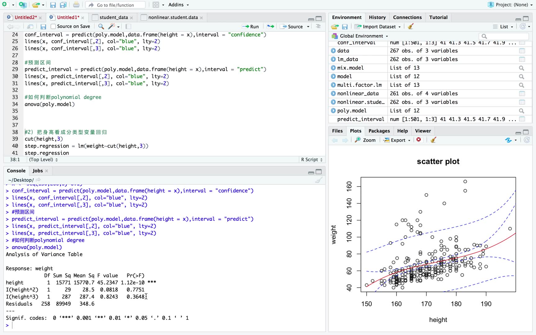 【R语言入门】回归分析 手把手教你操作-Jdayhe-AI学习-哔哩哔哩视频