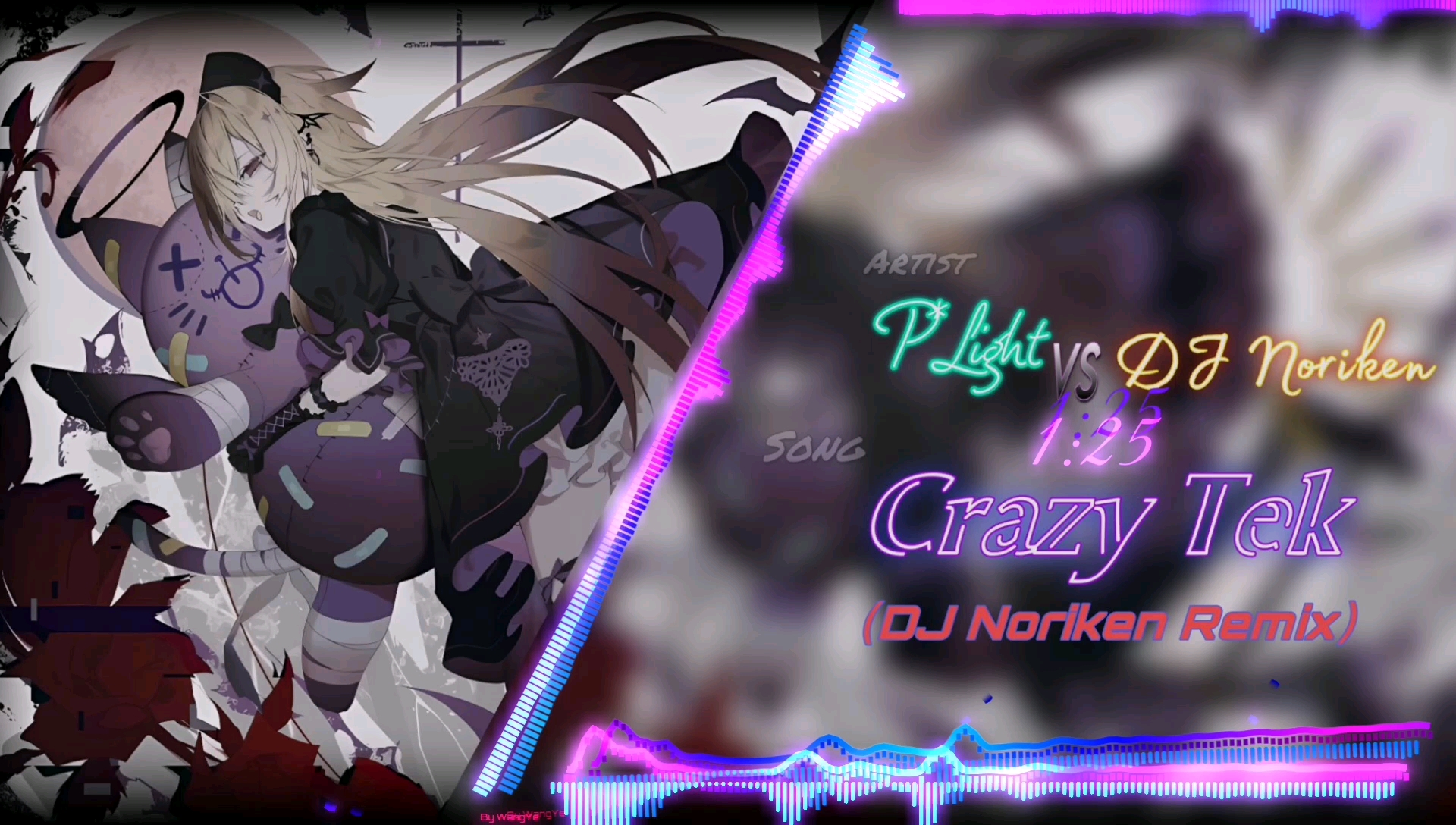 P*Light vs DJ Noriken - Crazy Tek(DJ Noriken Remix)-M_Chang-音游真爱曲-哔哩哔哩视频