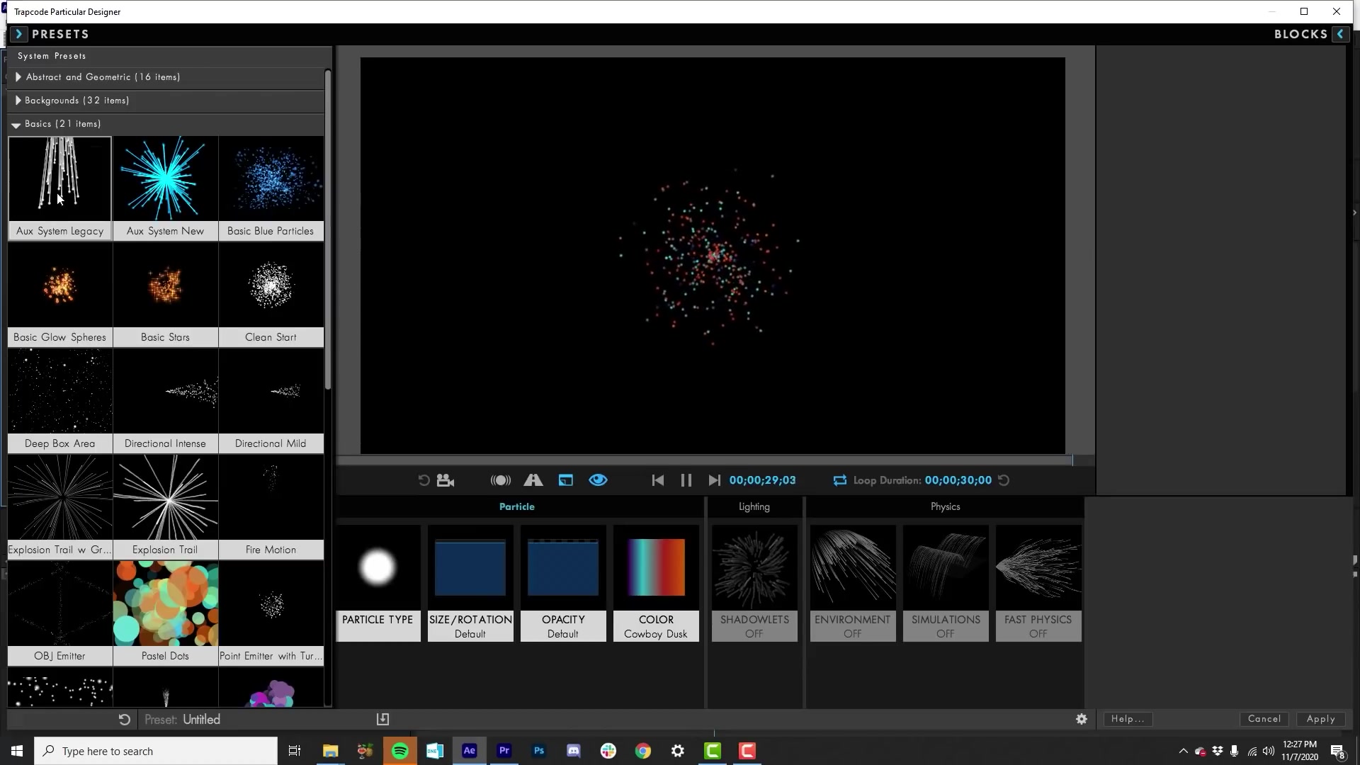 红巨星粒子特效AE插件包Red Giant Trapcode Particular 5入门教程_哔哩哔哩_bilibili