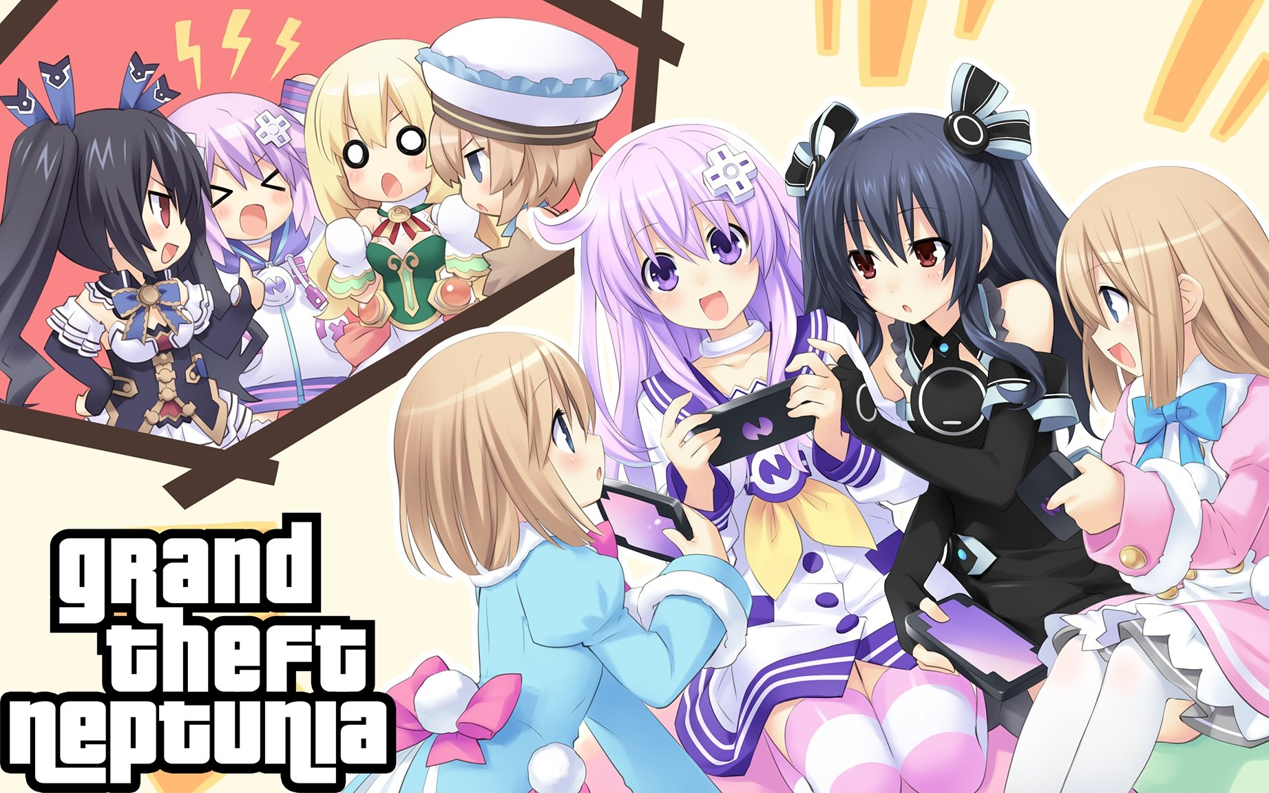 [GTA5]超次元游戏海王星mod——已完结_哔哩哔哩_bilibili