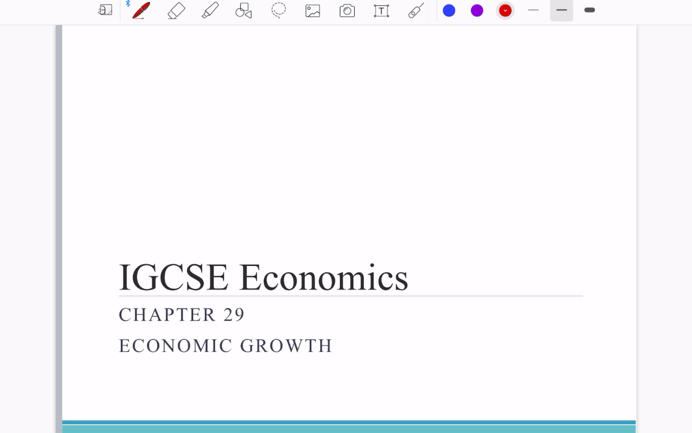 IGCSE Economics S4 -chapter 29 economic growth_哔哩哔哩_bilibili