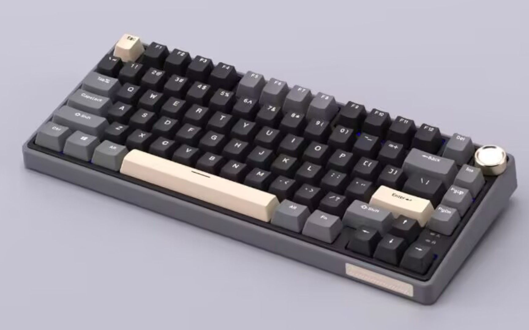 自制套件Louver60键盘打字音