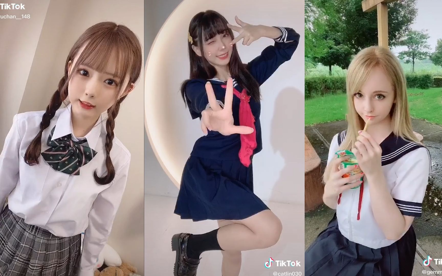 [tiktok][粉丝福利] 你的定制系~JK制服~来了！_哔哩哔哩_bilibili