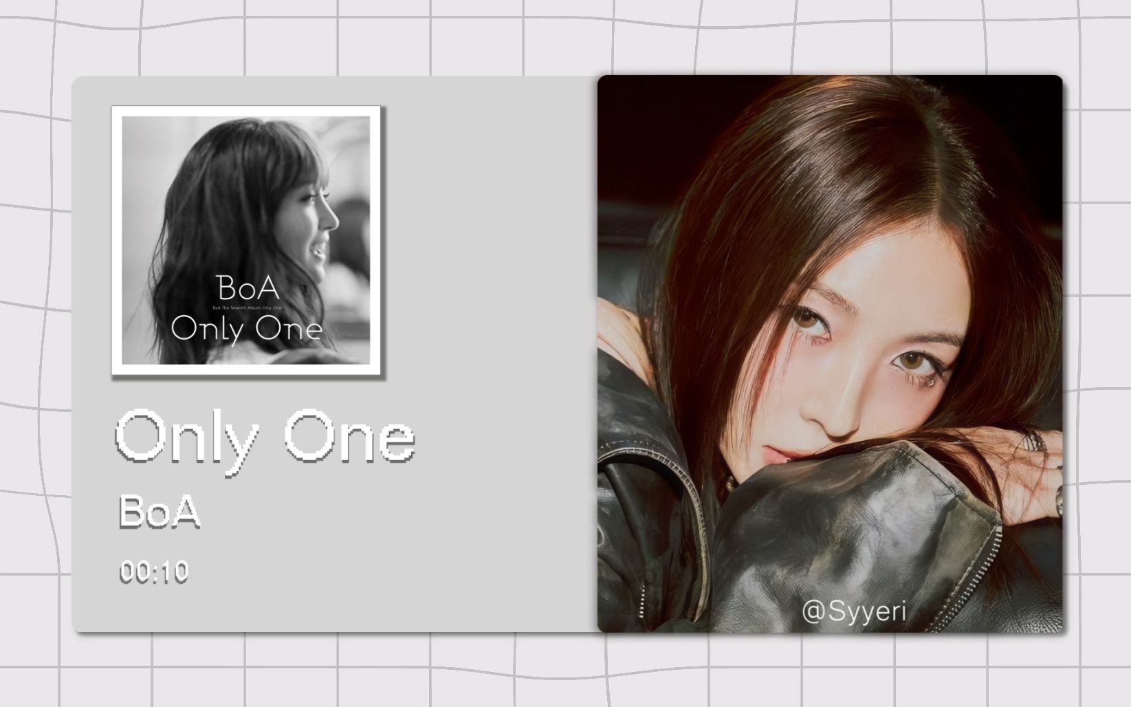 【8D环绕】Only One - BoA 请佩戴耳机使用~-水迟Hhoarfrost-🎧-哔哩哔哩视频