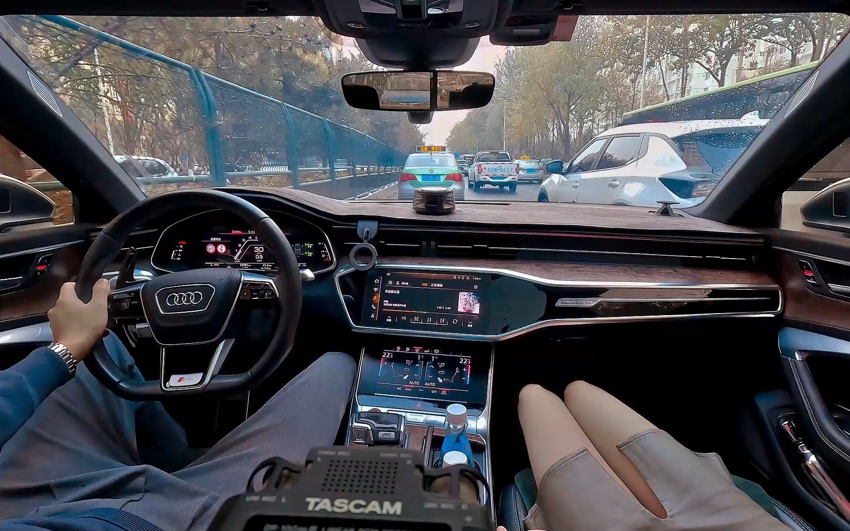 阿鲲《开启新征程》奥迪A6L大B&O音响 《A6L大bo全网首发》（录音笔正中录制）（动态录制）-奥迪A6L大BO音乐台-奥迪A6L大BO音乐台-哔哩哔哩视频