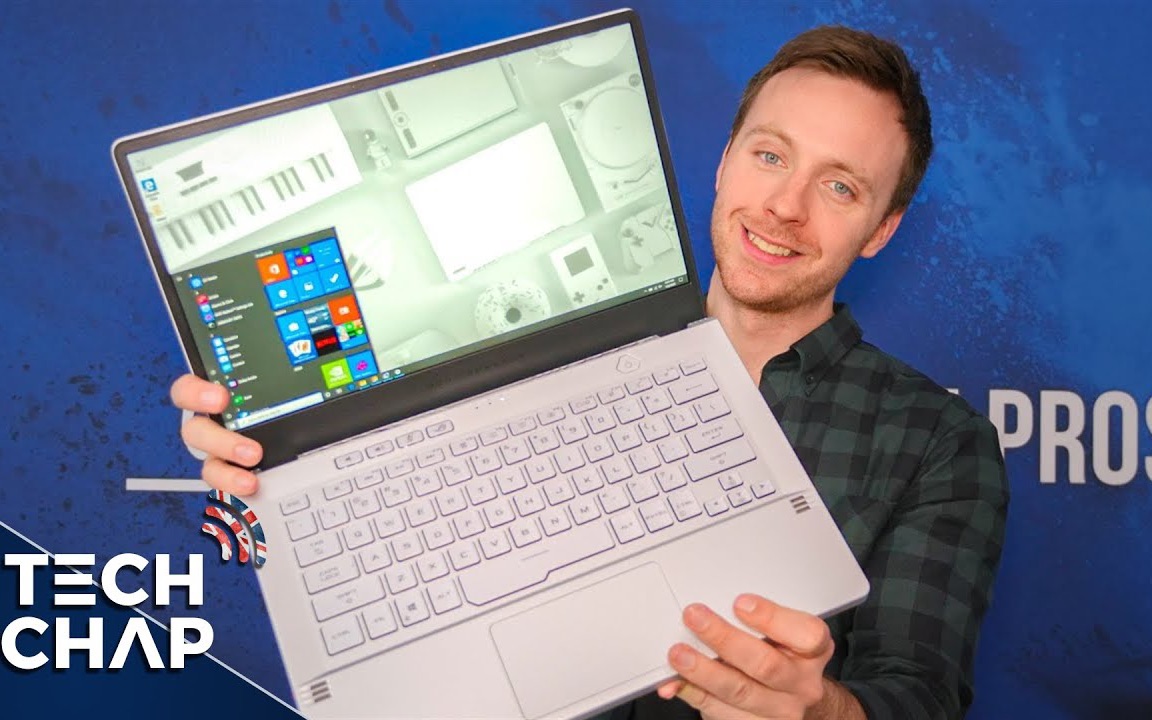 【The Tech Chap/中英双字】自带光影秀的游戏本!「华硕ROG Zephyrus G14短评」@白鲸字幕组_哔哩哔哩_bilibili