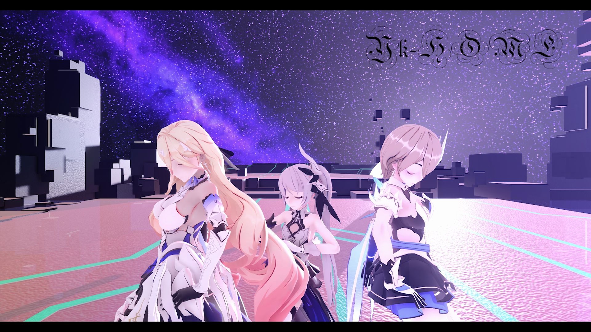 [Yk-HOME MMD] 幽兰黛尔 德丽莎 丽塔 幽蘭黛爾 德麗莎 麗塔 我的新衣_哔哩哔哩_bilibili