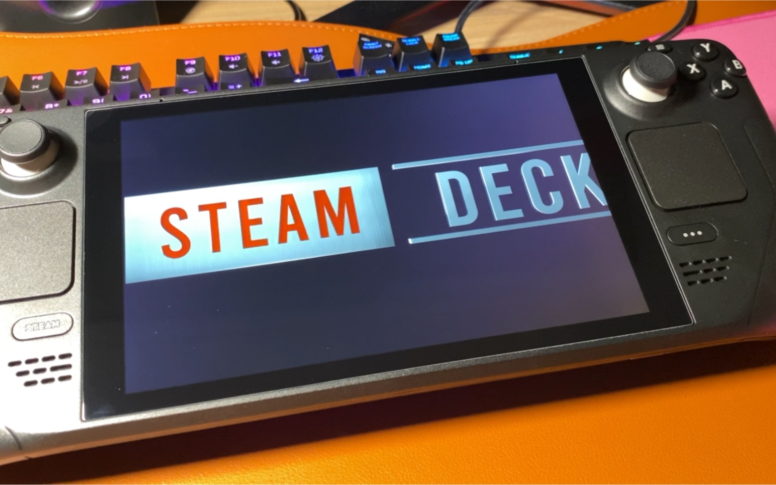 steam deck创意开机画面