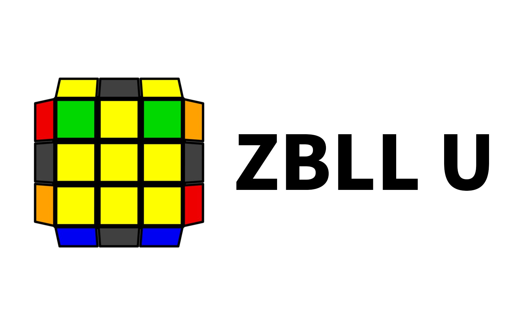 【ZBLL U】同色平行六条公式-鸟杰魔方-ZBLL U-哔哩哔哩视频