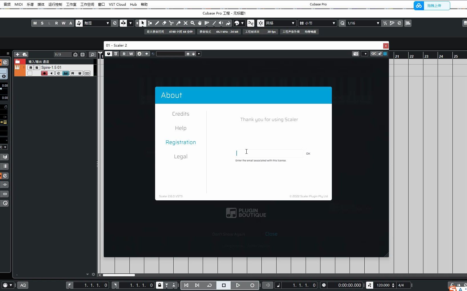 [MIDI处理器-和弦生成工具]Plugin Boutique Scaler 2 v2.6.0 Regged版 安装方法_哔哩哔哩_bilibili