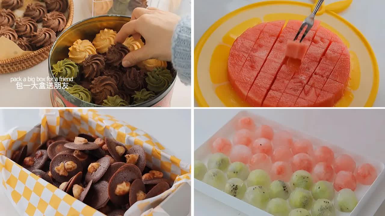 [engsub] tiktok cooking 🍫 fruit, cookie desserts repices @tiktok engs_哔哩哔哩_bilibili