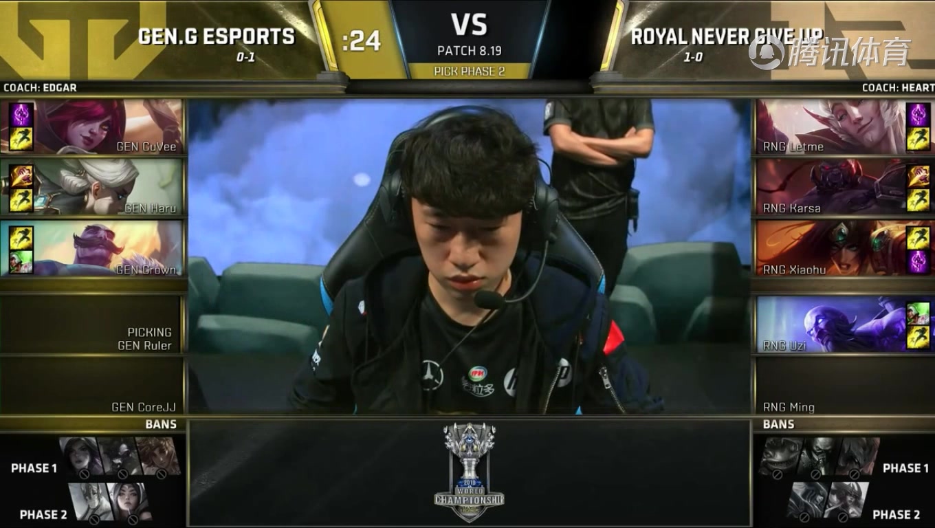 S8世界赛10月11日RNG对战Gen.G比赛全程_哔哩哔哩_bilibili