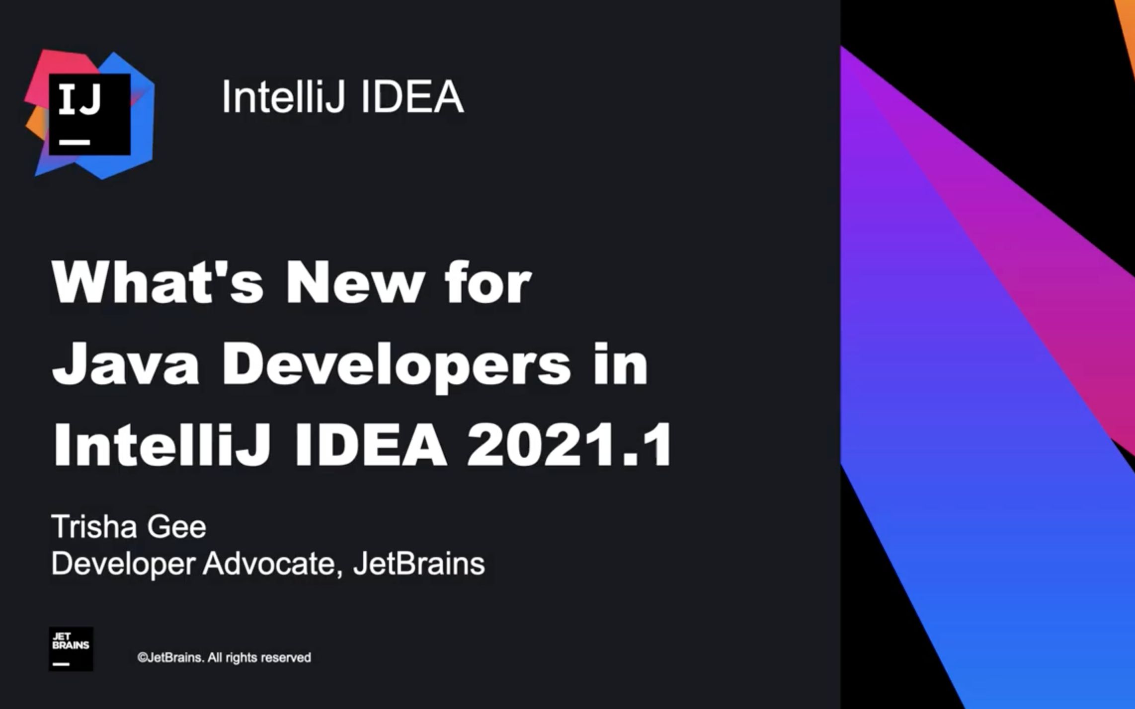 IntelliJ IDEA 2021.1有哪些新特性(2021/4/6日发布)_哔哩哔哩_bilibili