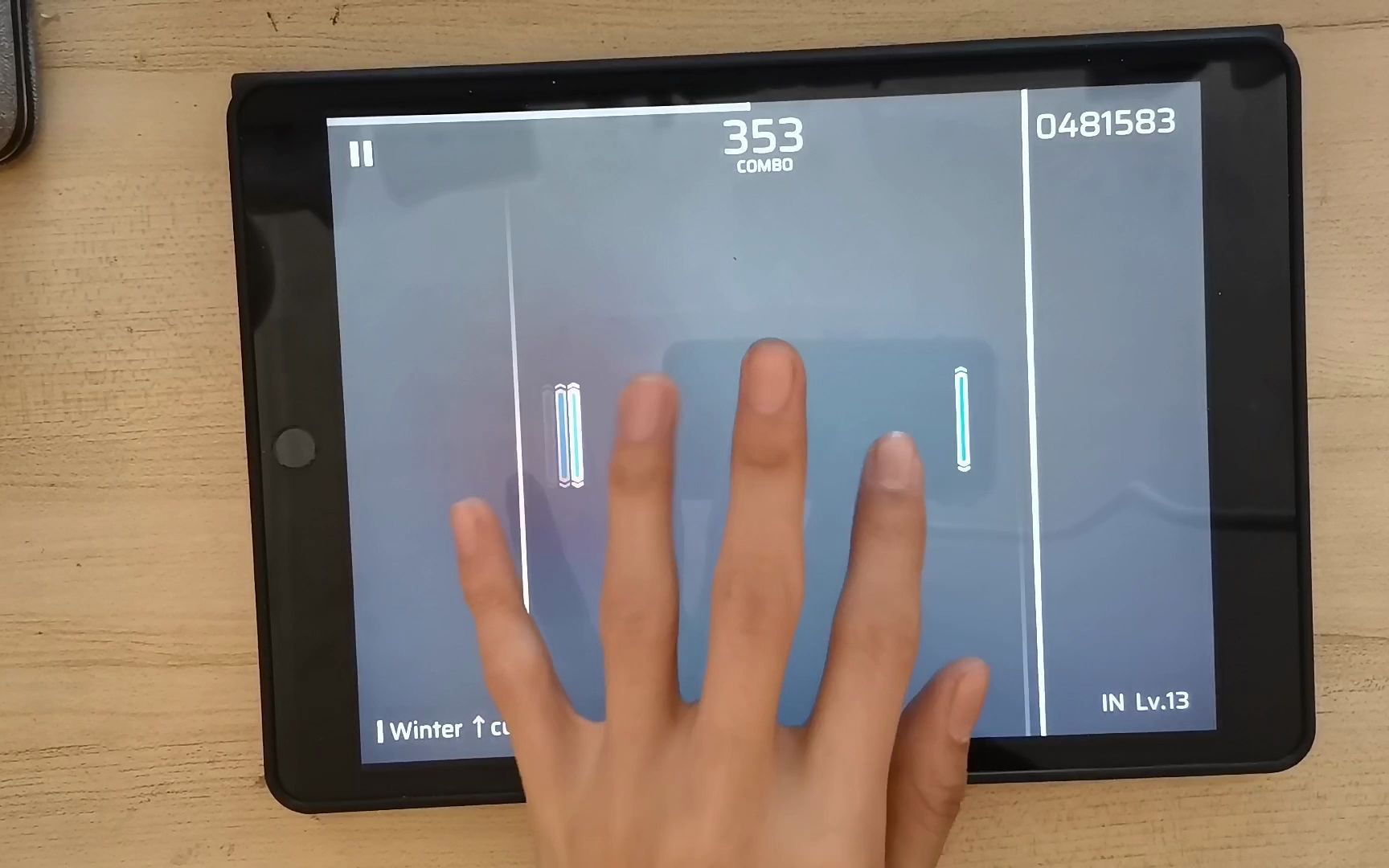 [Phigros] Winter⬆ Cube⬇ IN Lv.13 单手ALL PERFECT