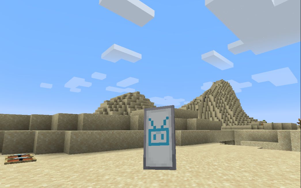 Minecraft 1.16旗帜Bilibili小电视_哔哩哔哩 (゜-゜)つロ 干杯~-bilibili
