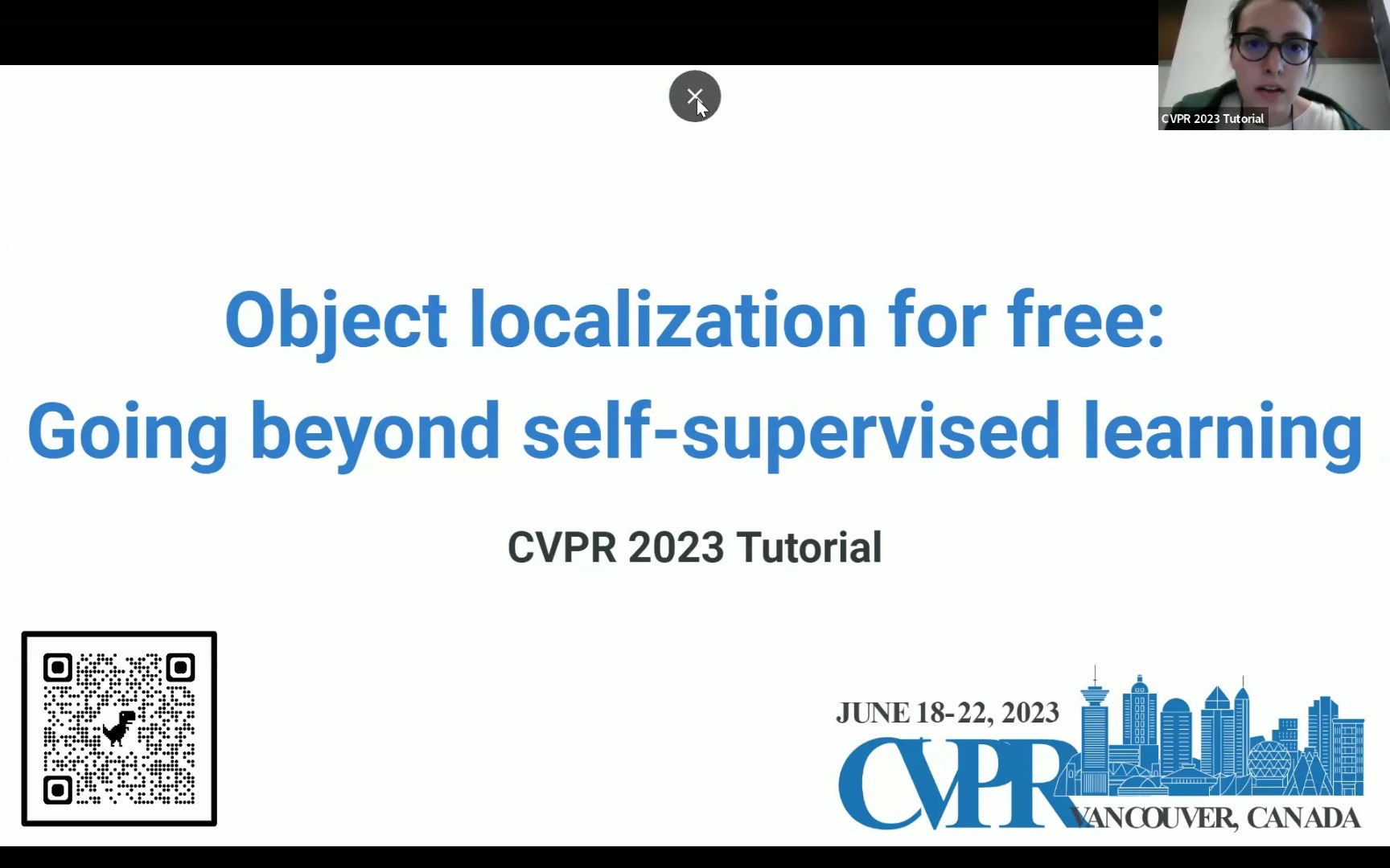 CVPR Tutorial: Object Localisation for Free, Going Beyond SSL-未来亦可期-CV-未来亦可期-CV-哔哩哔哩视频