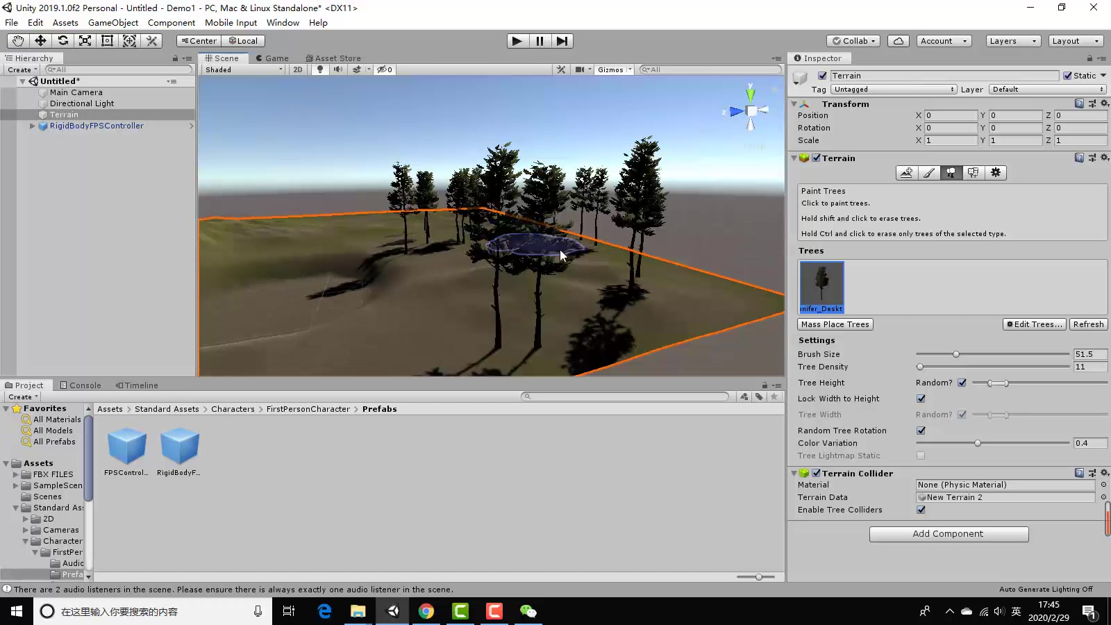 Unity地形创建2_哔哩哔哩_bilibili
