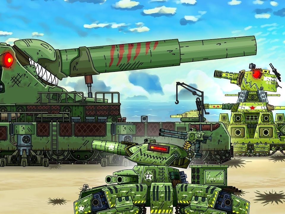 【坦克动画】三英战武士-Gerand-Gerand-哔哩哔哩视频