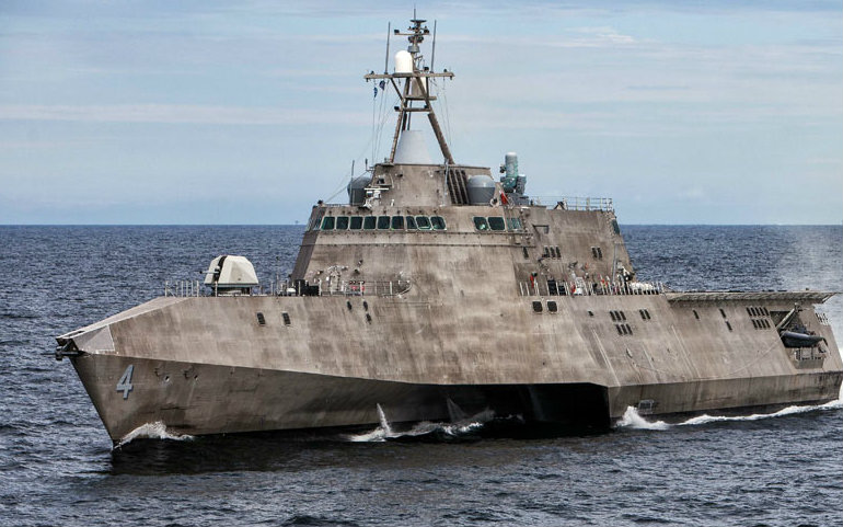 美国海军濒海战斗舰(LCS4)首次试射NSM反舰导弹_哔哩哔哩_bilibili