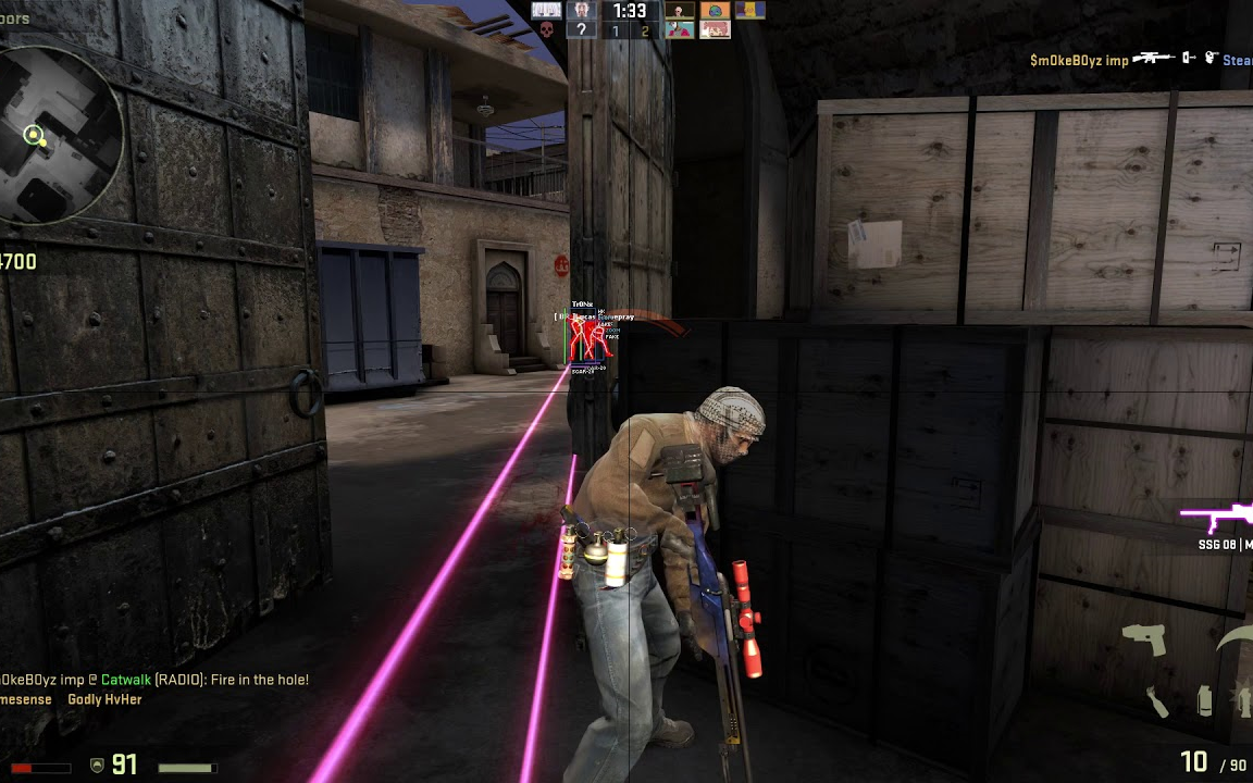 【CSGO神仙服】辅助skeet.cc #2_哔哩哔哩_bilibili