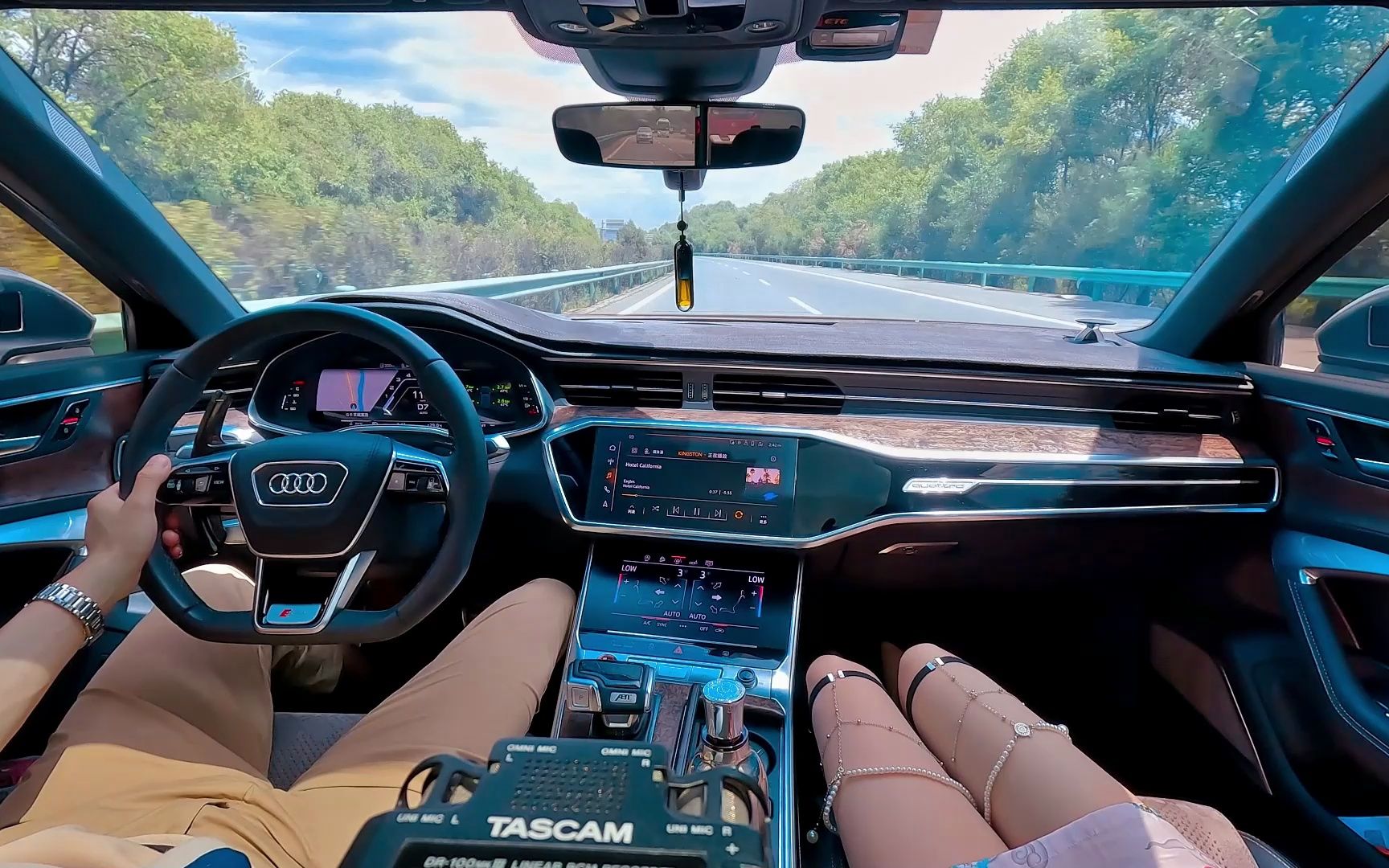 Eagles《Hotel California》奥迪A6L大B&O音响 《A6L大bo全网首发》（录音笔正中录制）（动态录制）-奥迪A6L大BO音乐台-奥迪A6L大BO音乐台-哔哩哔哩视频