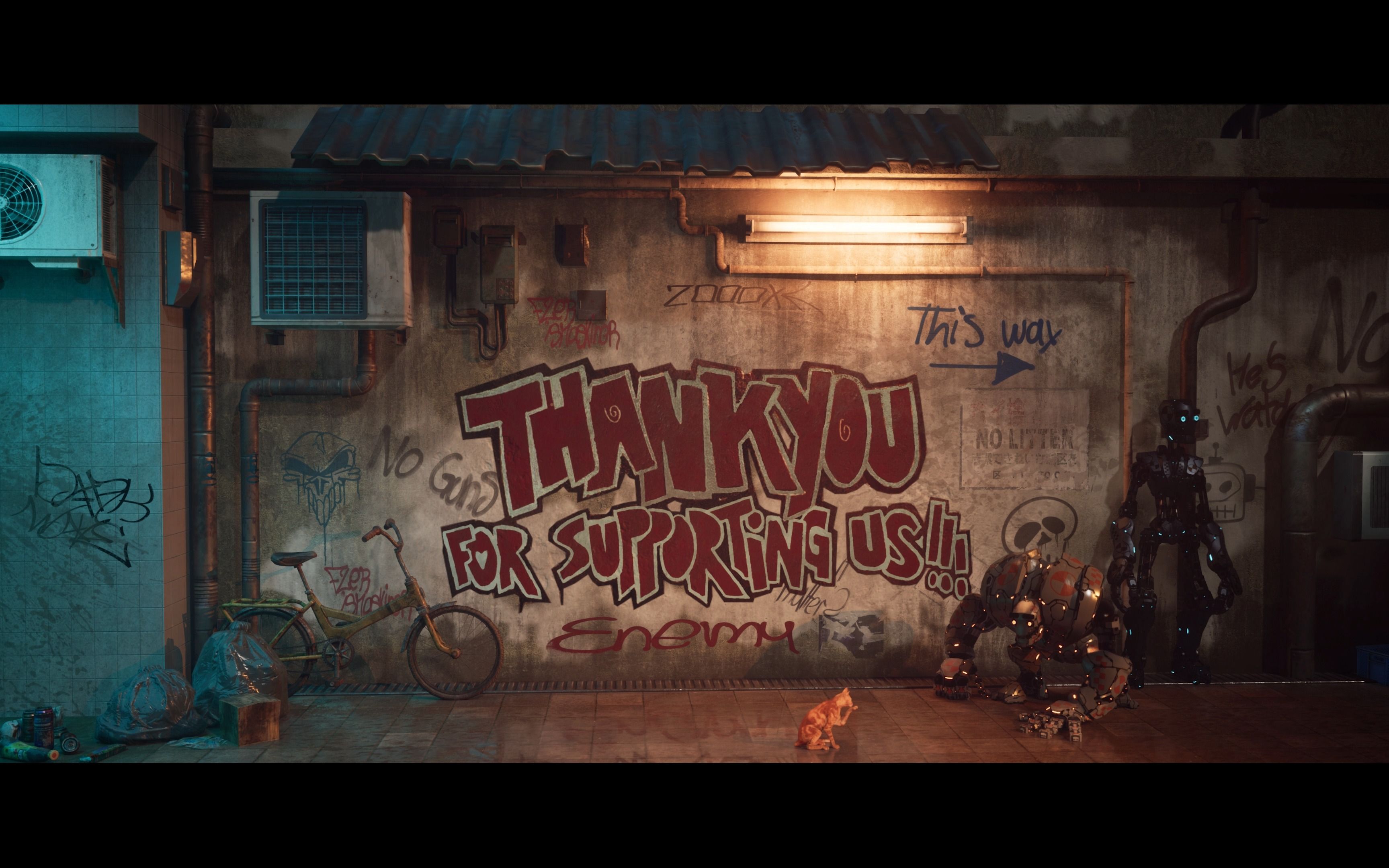 【UE5/虚幻5】《迷失Stary》场景灯光探索_哔哩哔哩_bilibili