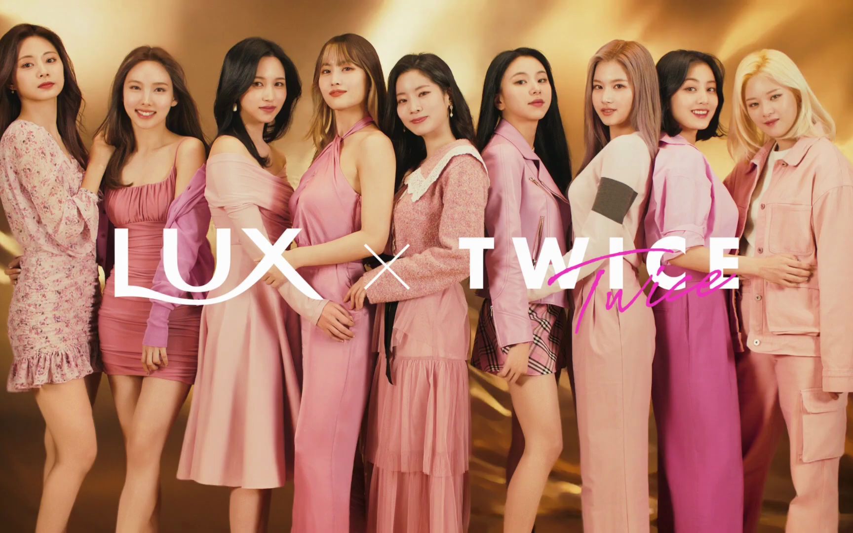 【TWICE】LUX丽仕 x TWICE 30秒广告 & 拍摄花絮_哔哩哔哩_bilibili