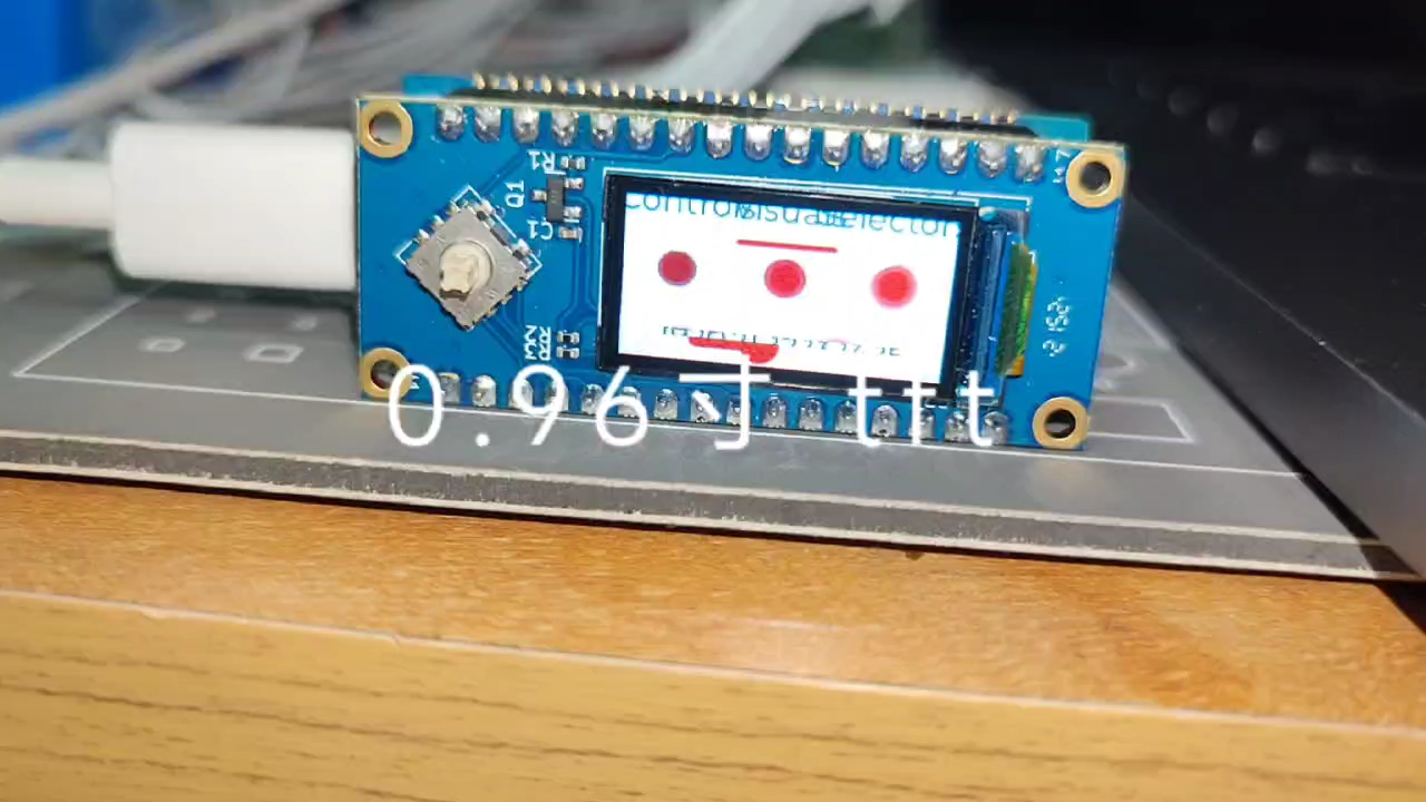 esp32-c3 lvgl 0.96寸TFT屏显示_哔哩哔哩_bilibili