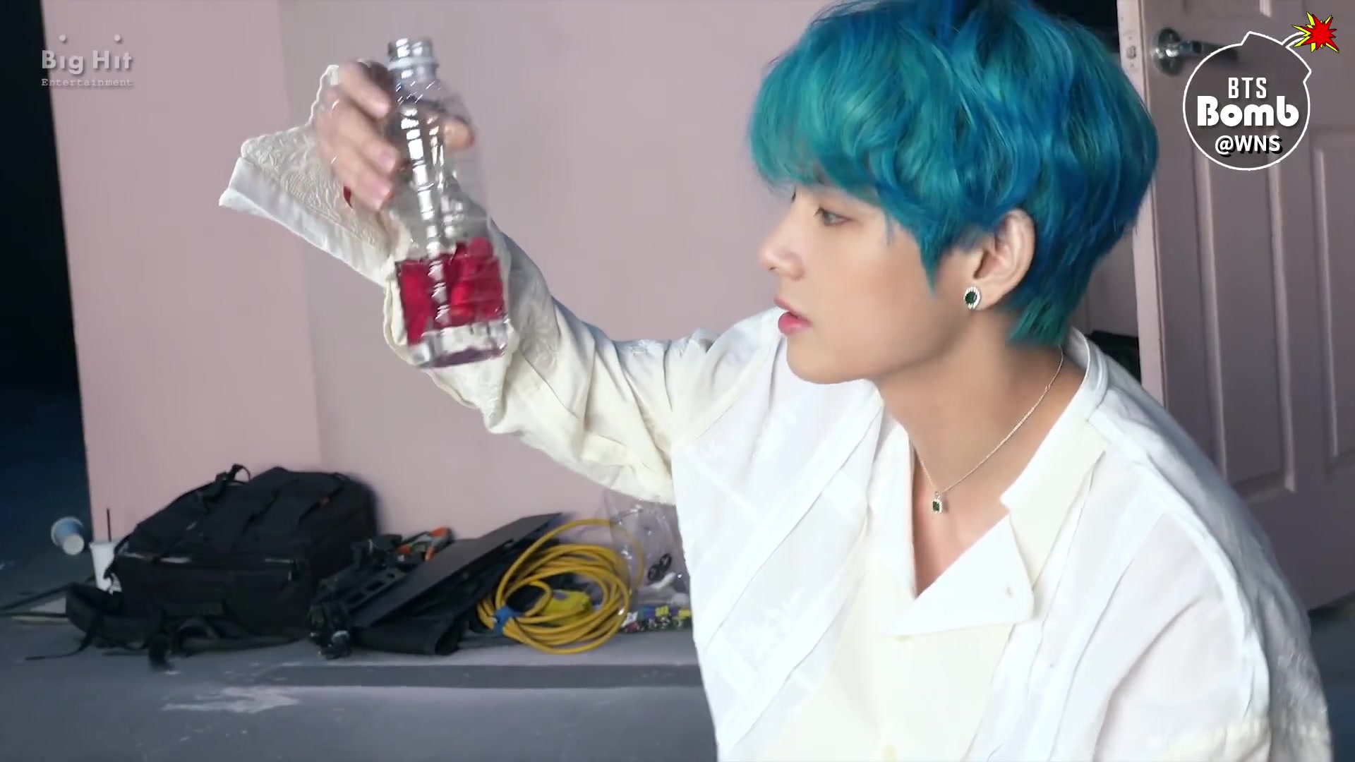 【WNS中字】190930 [BANGTAN BOMB] V's flower arrangement class_哔哩哔哩_bilibili