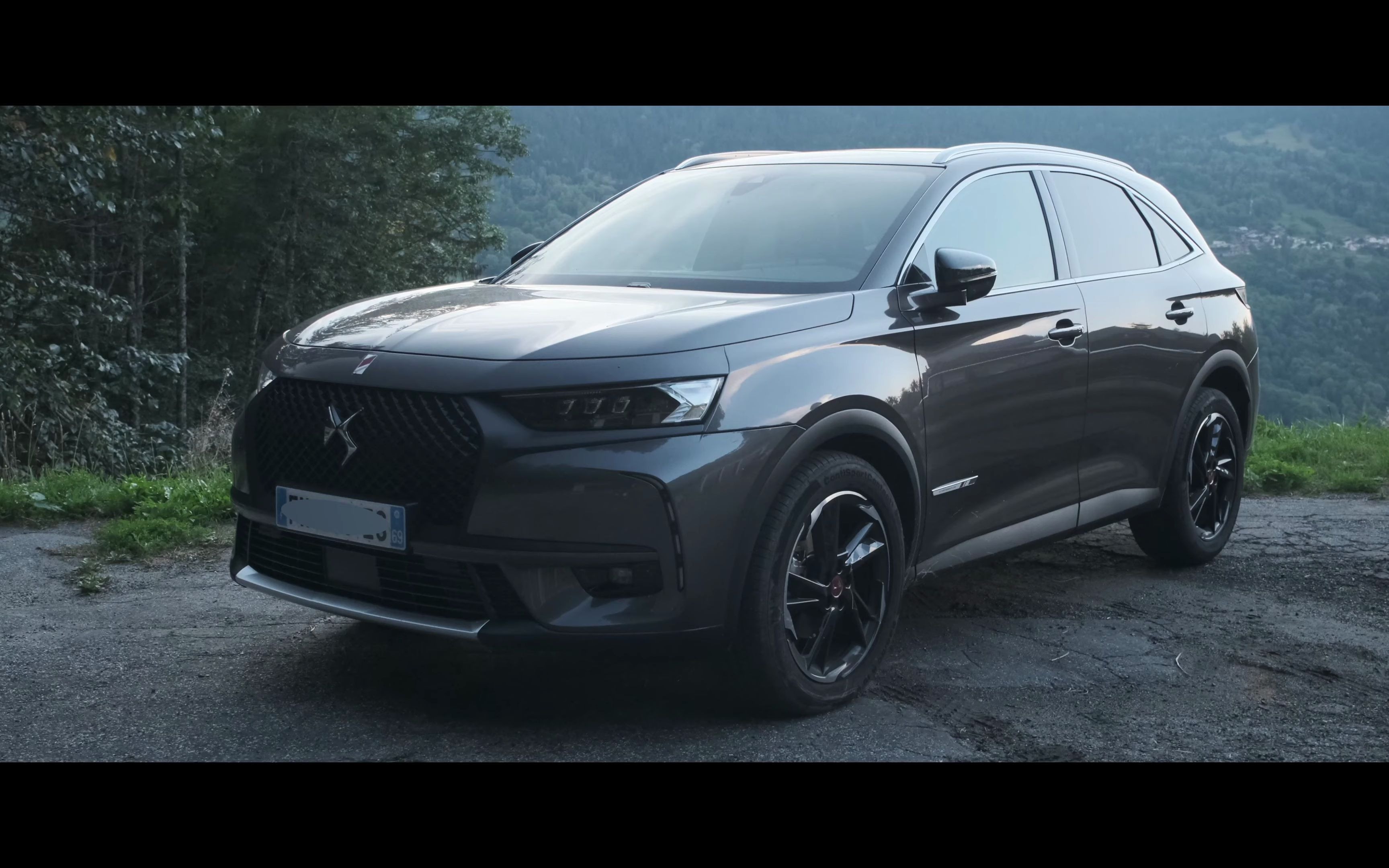 DS7 巴黎之光LED大灯夜间道路测试（2）