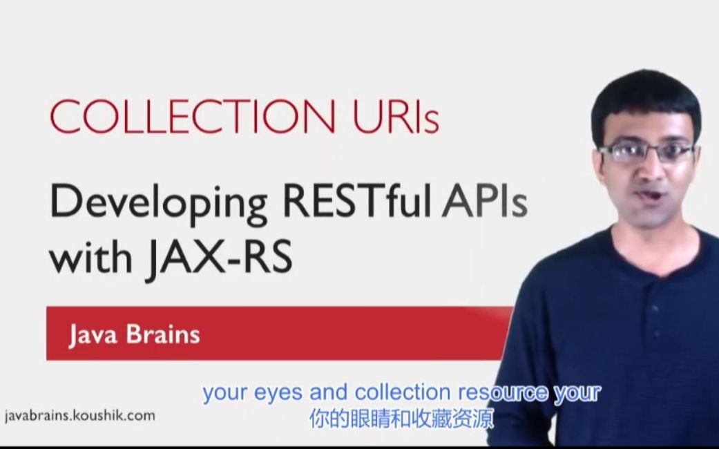 REST Web Services 04 - Collection URIs_哔哩哔哩_bilibili