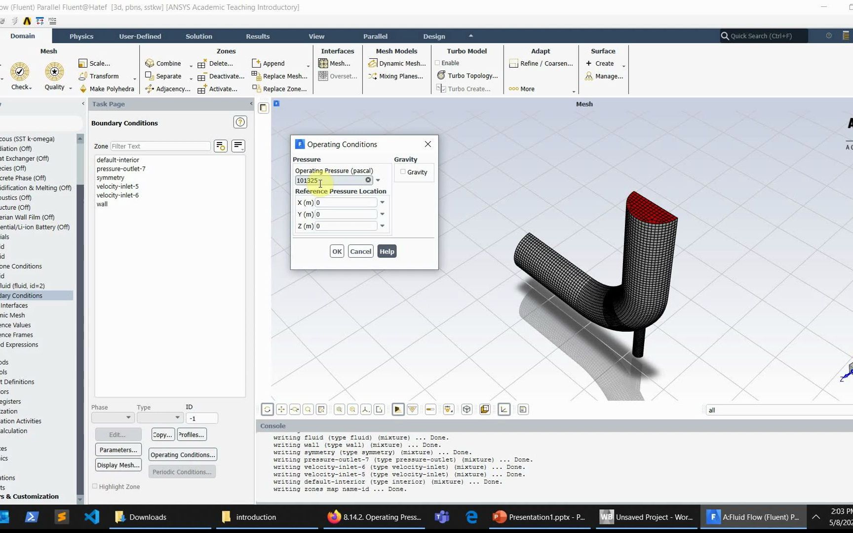 【fluent操作压力】What is Operating pressure in Ansys Fluent_哔哩哔哩_bilibili