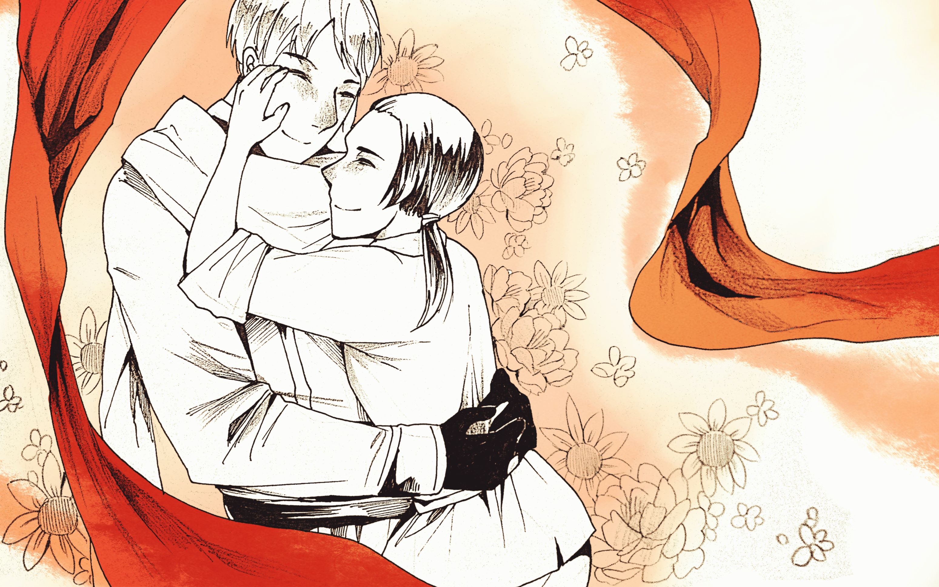 【APH手书】红色组-春暖花开_哔哩哔哩_bilibili